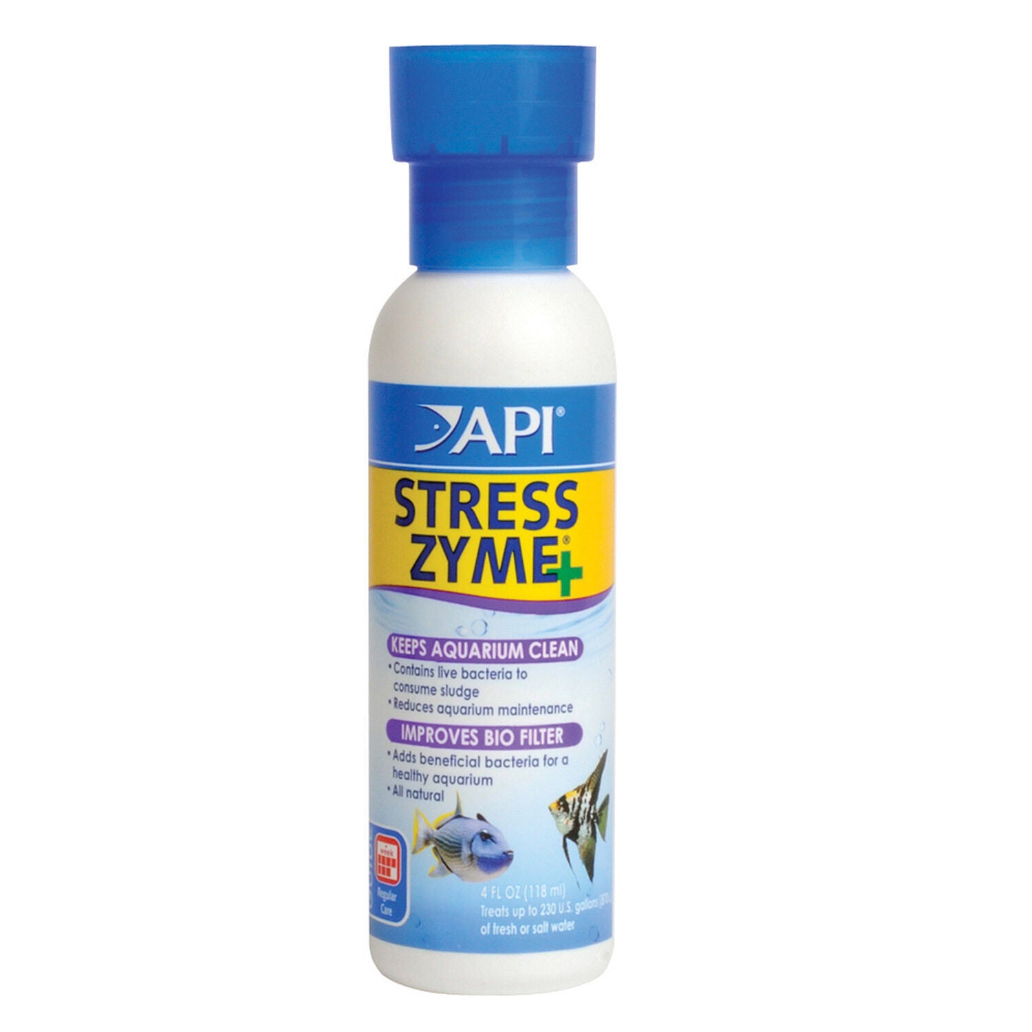 Api Stress Zyme Freshwater And Saltwater Aquarium Cleaning Solution ...