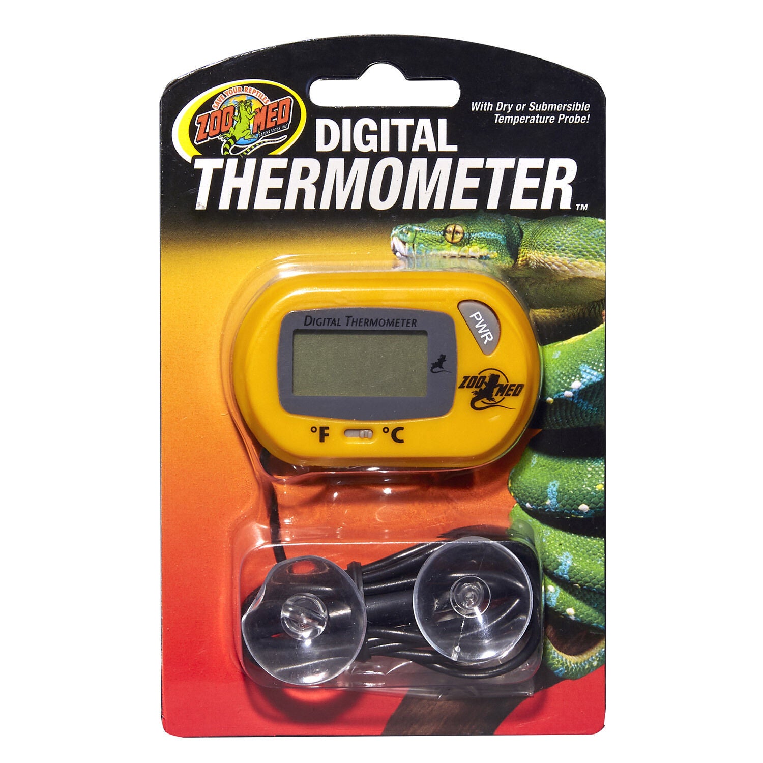 Zoo Med Terrarium Digital Thermometer For Reptiles | Pet Supermarket