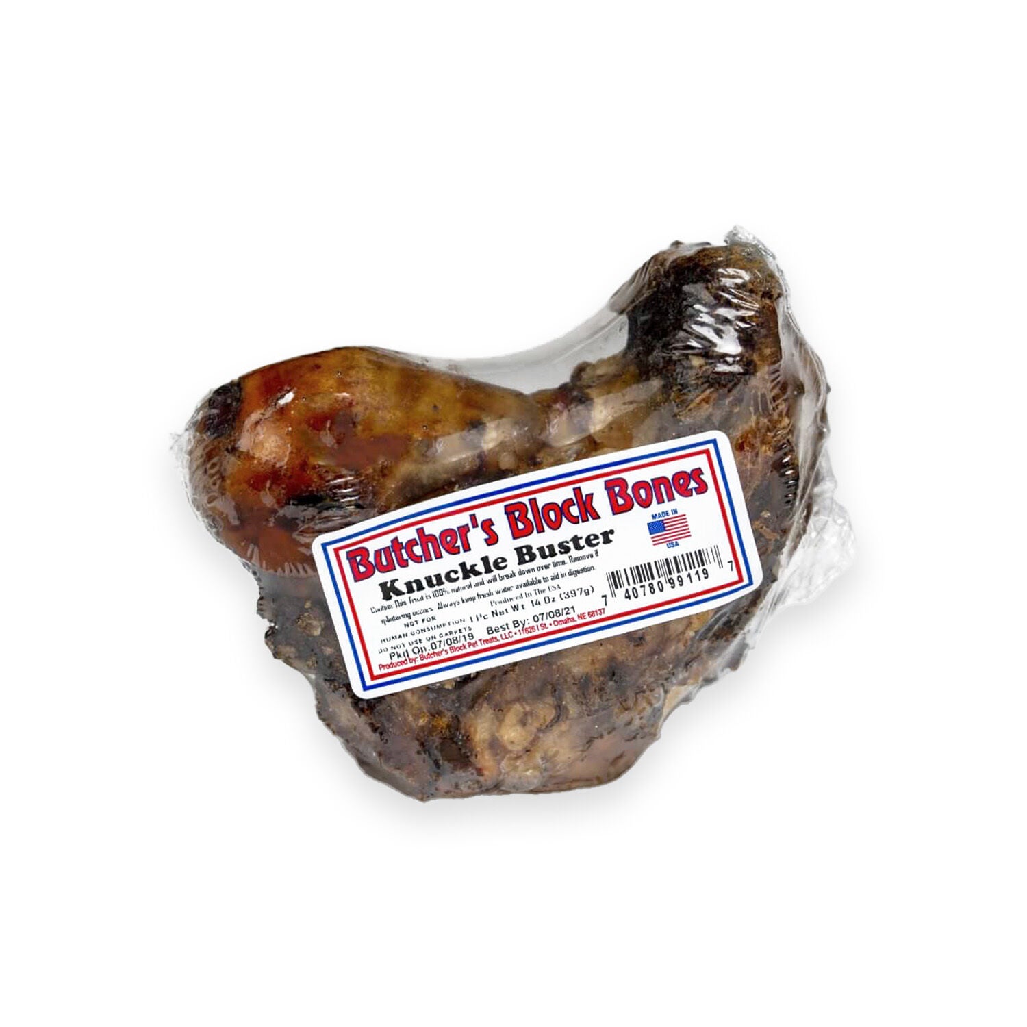 Butcher'S Block Bones Knuckle Buster Bone Dog Treat, 6 Inches 1ea | Pet ...