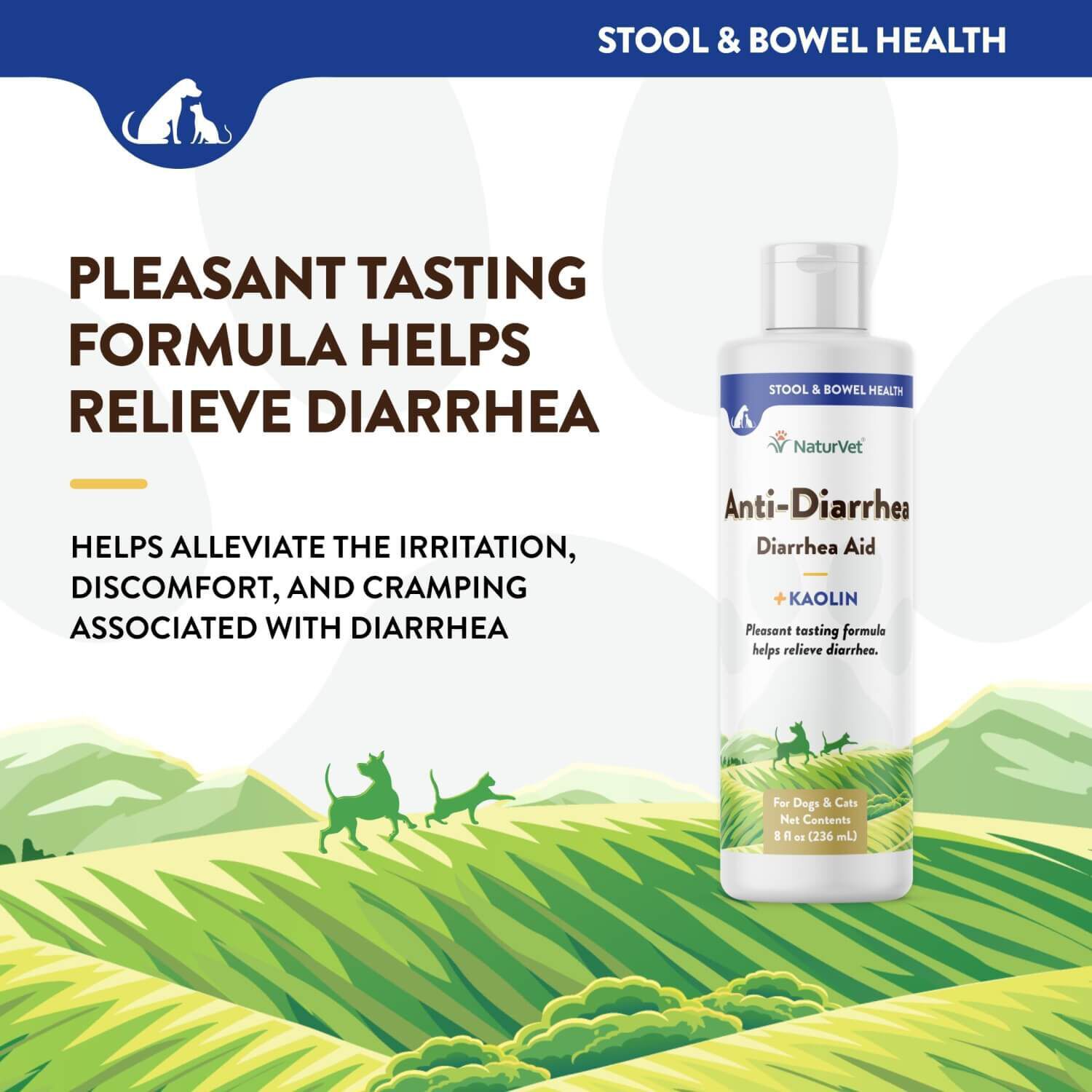Anti-Diarrhea Plus Kaolin 8oz | Pet Supermarket