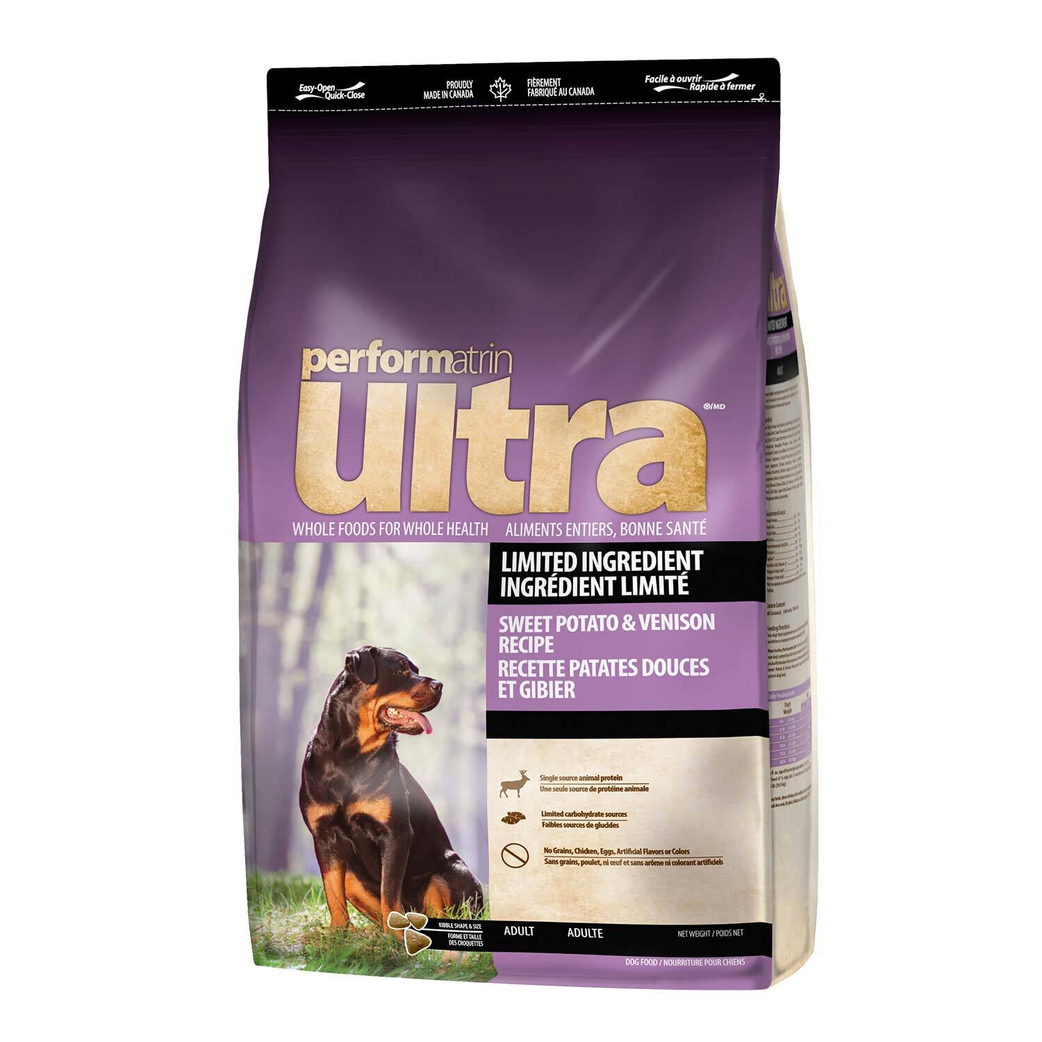 Performatrin Ultra Limited Ingredient Sweet Potato & Venison Dog Food ...