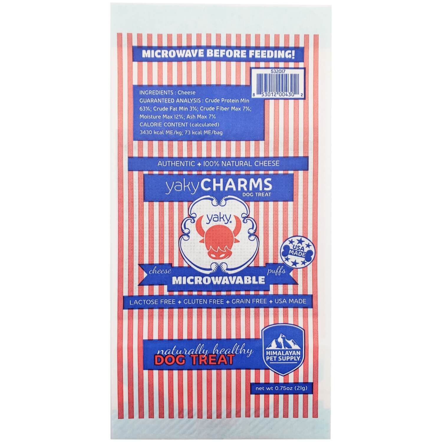 Yaky Charms Cheese Dog Treats 0.75oz | Pet Supermarket