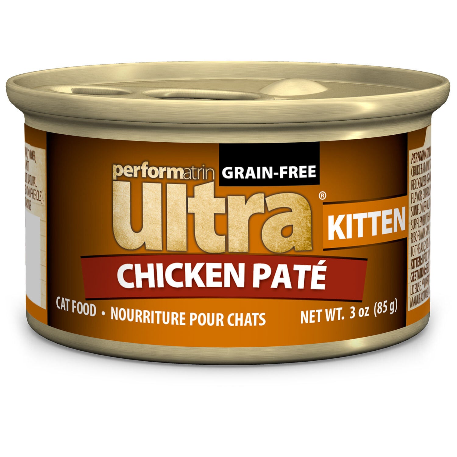 Performatrin Ultra Grain-Free Chicken Pate Wet Cat Food For Kittens ...