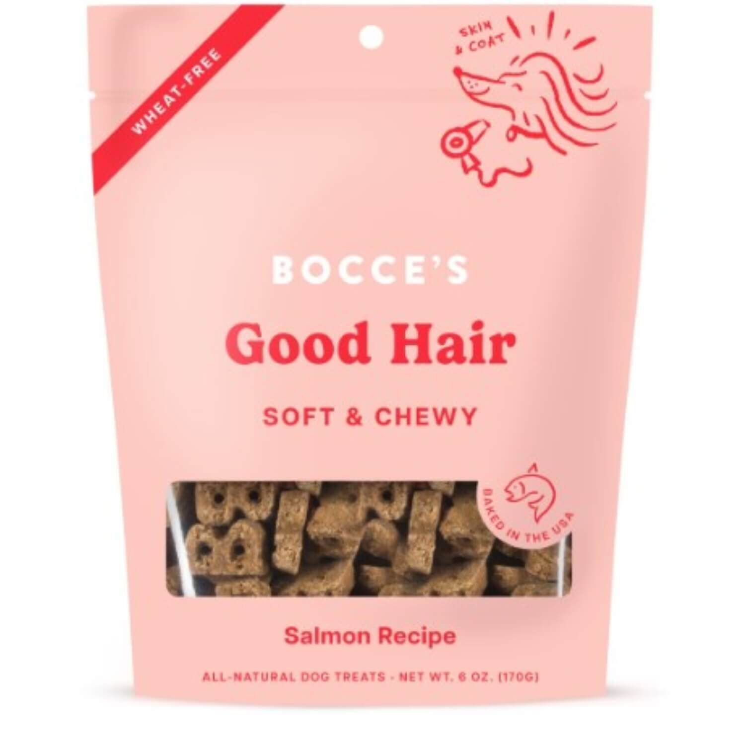 Bocce's Bakery Dailies Good Hair Soft & Chewy Dog Treats 6oz | Pet ...