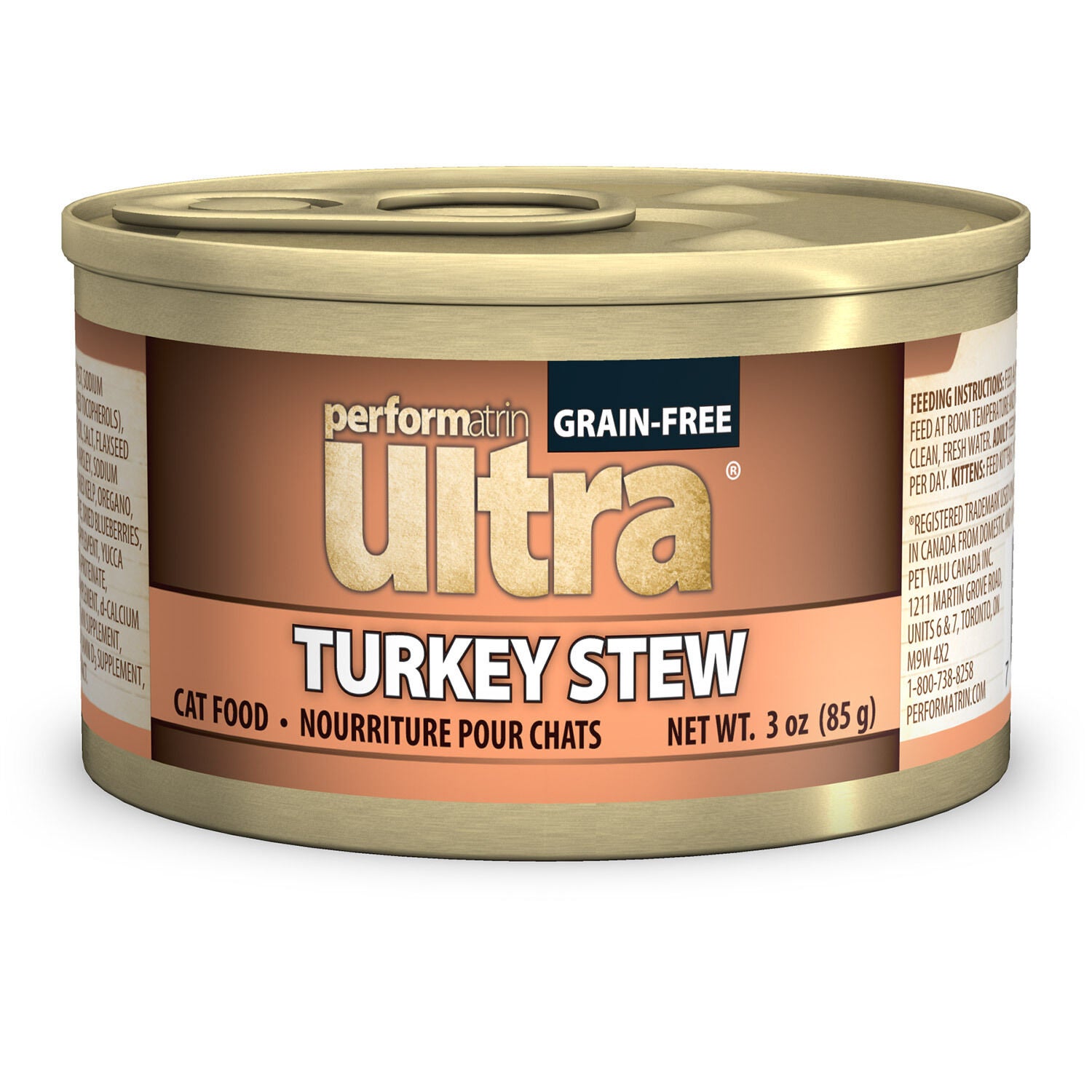 Performatrin Ultra Grain-Free Turkey Stew Wet Cat Food | Pet Supermarket