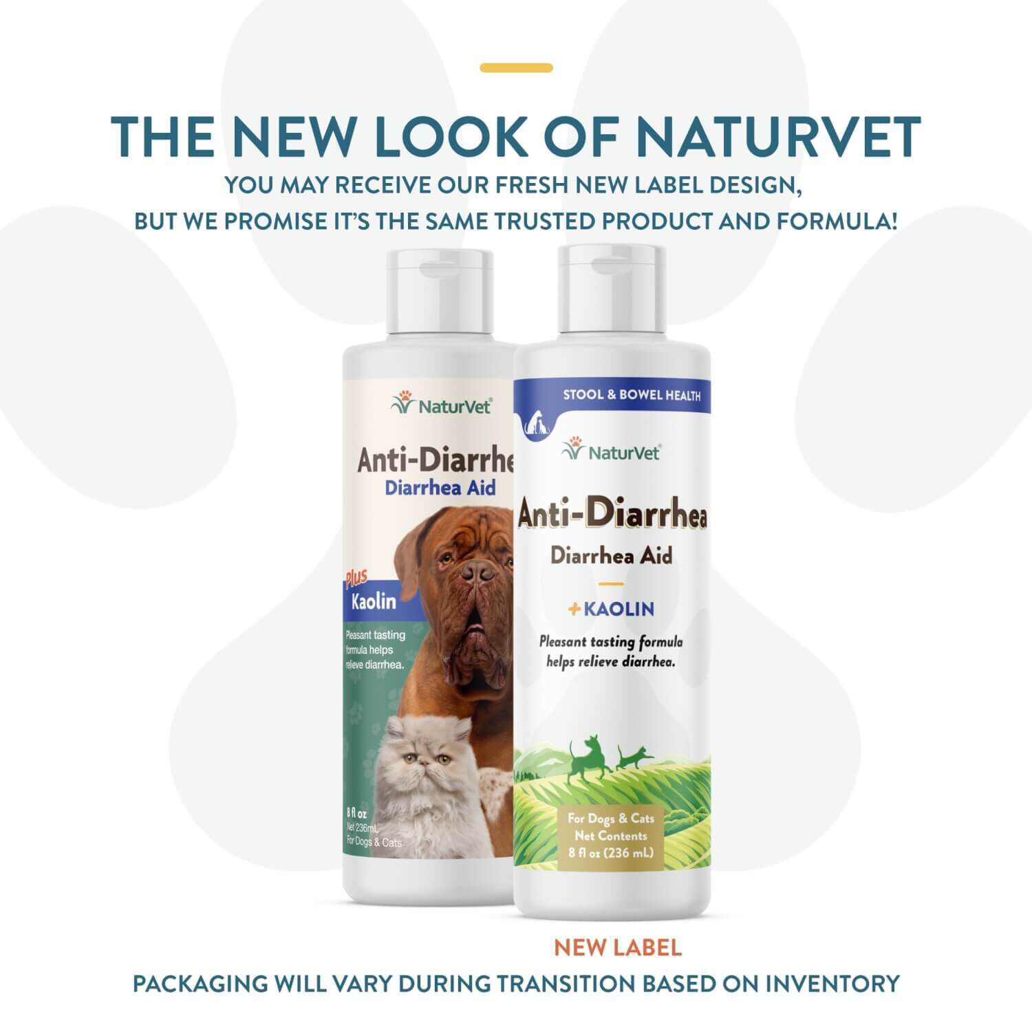 Anti-Diarrhea + Kaolin Liquid Diarrhea Aid For Dogs - Cats 8oz | Pet ...