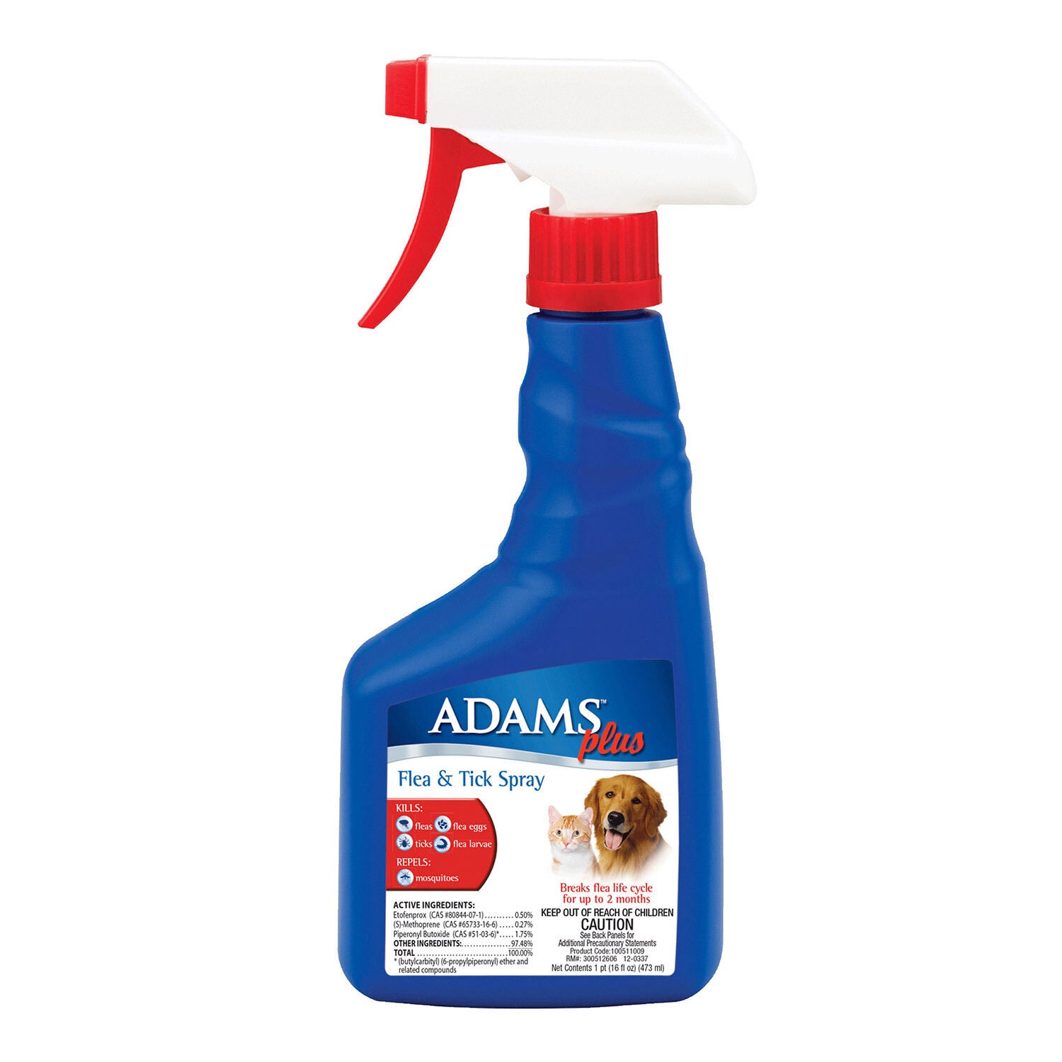 Adams Plus Flea & Tick Spray For Dogs & Cats | Pet Supermarket