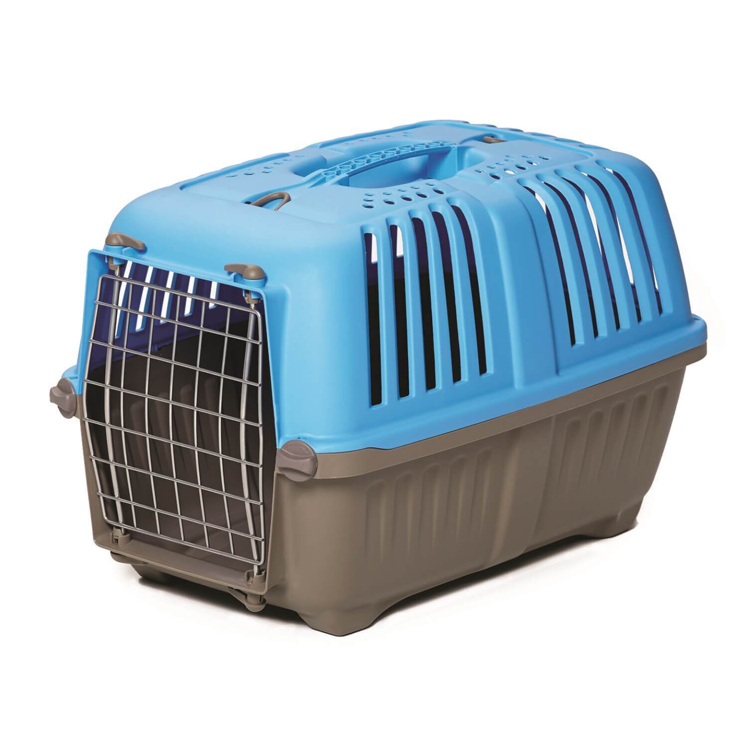 Midwest Spree Blue Plastic Hard Sided Pet Carrier 24in | Pet Supermarket