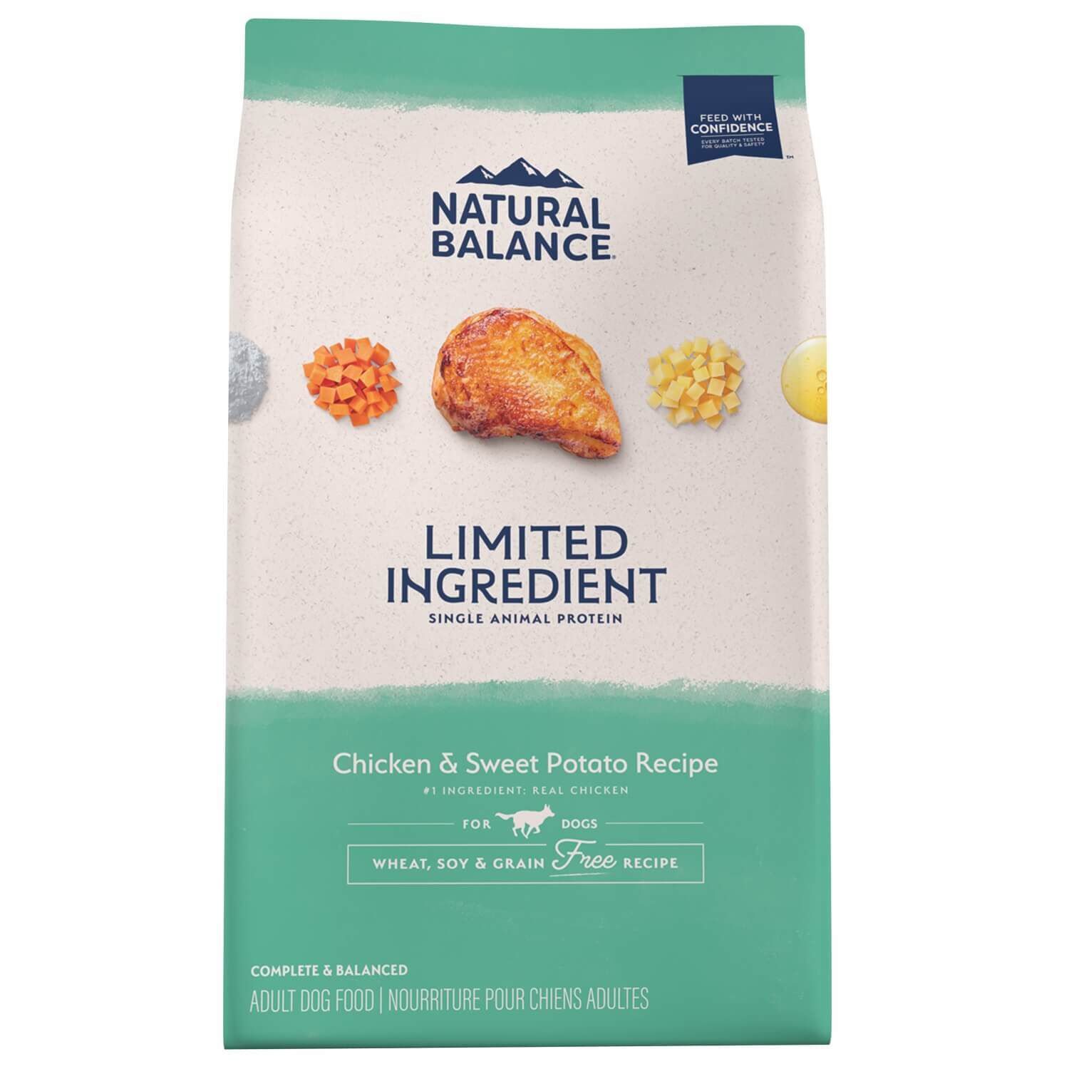 Natural Balance Limited Ingredient Grain Free Chicken & Sweet Potato ...