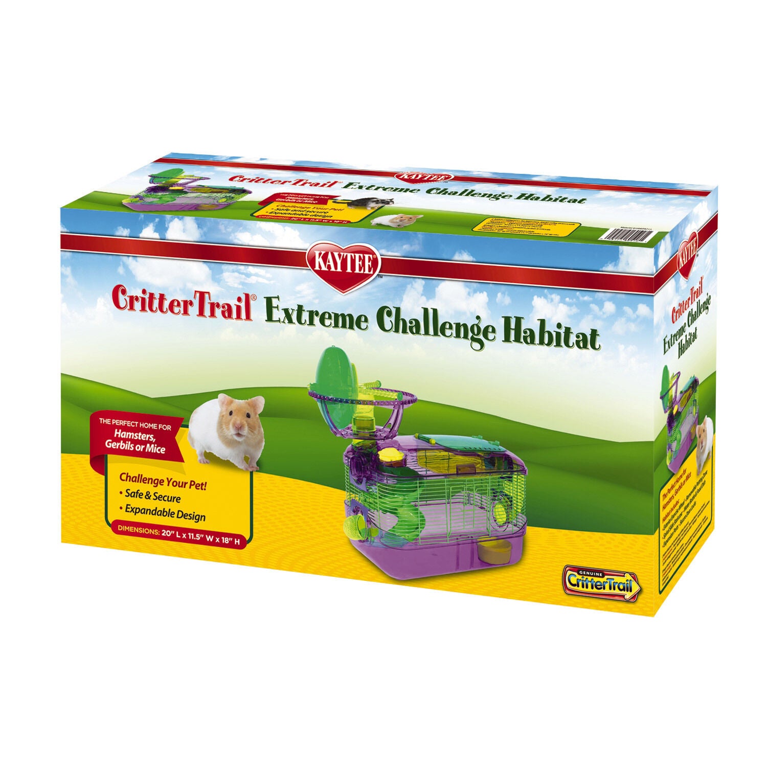 Kaytee Crittertrail Extreme Challenge Small Animal Habitat | Pet ...