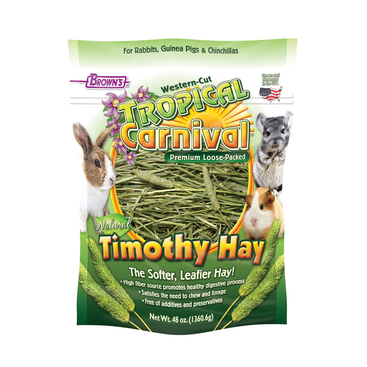 Natural Timothy Hay 96oz | Pet Supermarket
