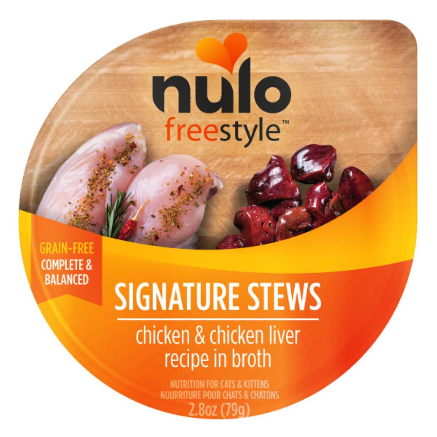 Nulo Freestyle Cat & Kitten Chicken & Chicken Liver Stew Wet Cat Food ...