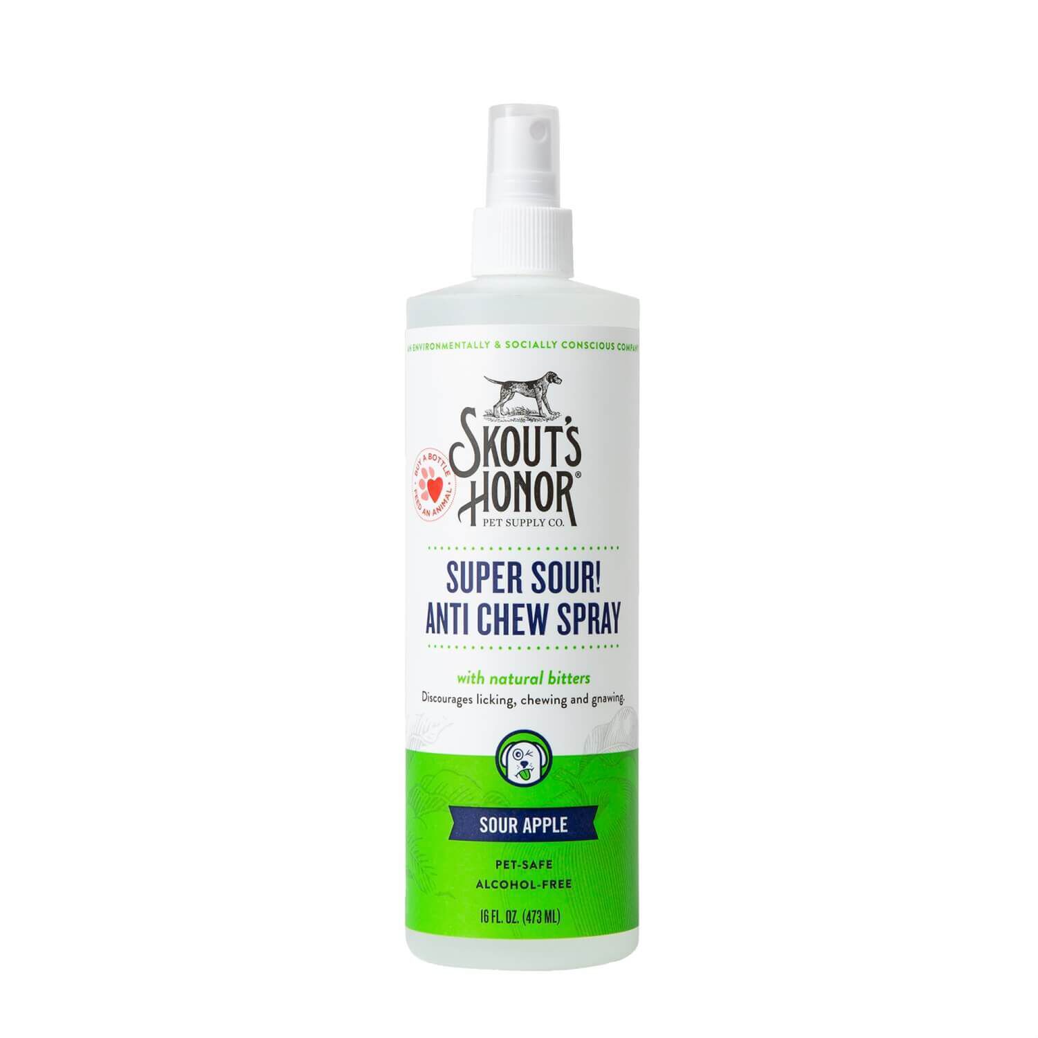 Skout's Honor Super Sour Anti Chew Spray 16oz | Pet Supermarket