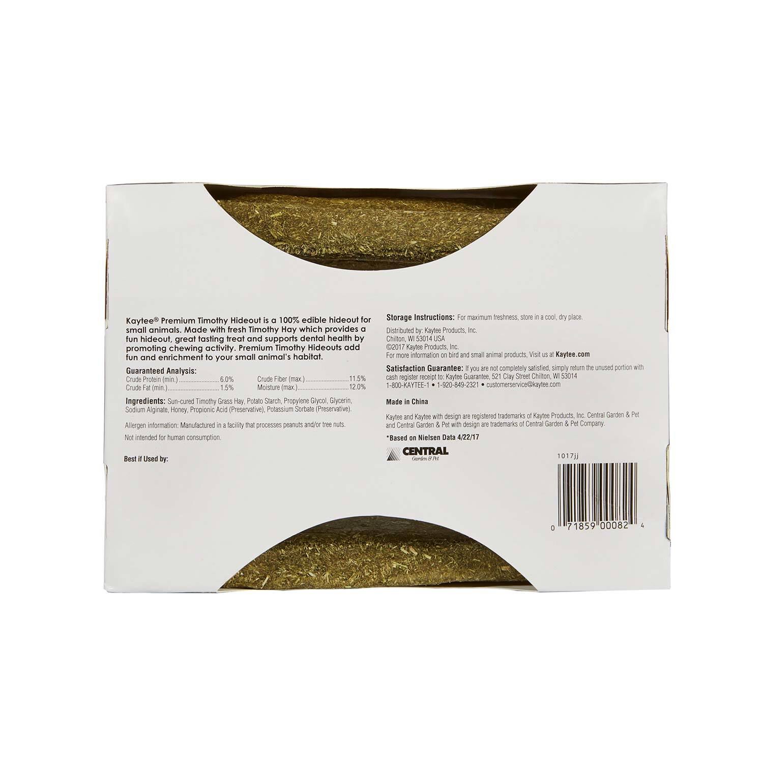 Kaytee Premium Timothy Large Hideout