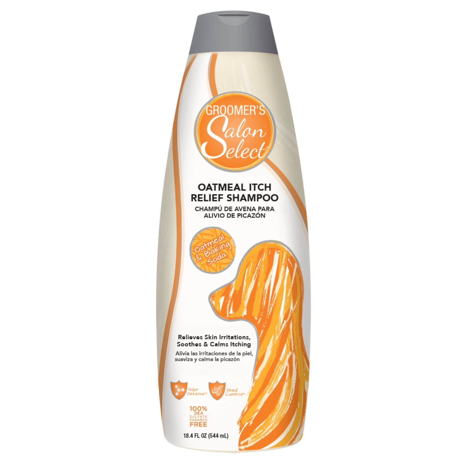 Groomer's Salon Select Oatmeal Itch Relief Shampoo 18.4oz | Pet Supermarket