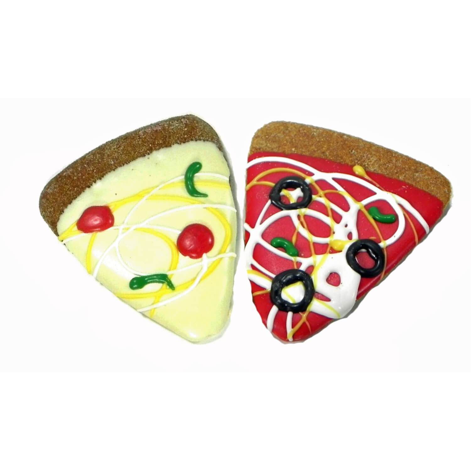 Pawsitively Gourmet Puppy Pizza Hand Decorated Dog Treat 1ea | Pet ...