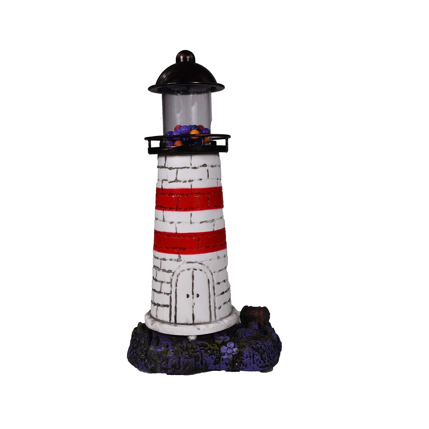 Penn-Plax Deco-Replicas Aerating Lighthouse Ornament- For Freshwater ...