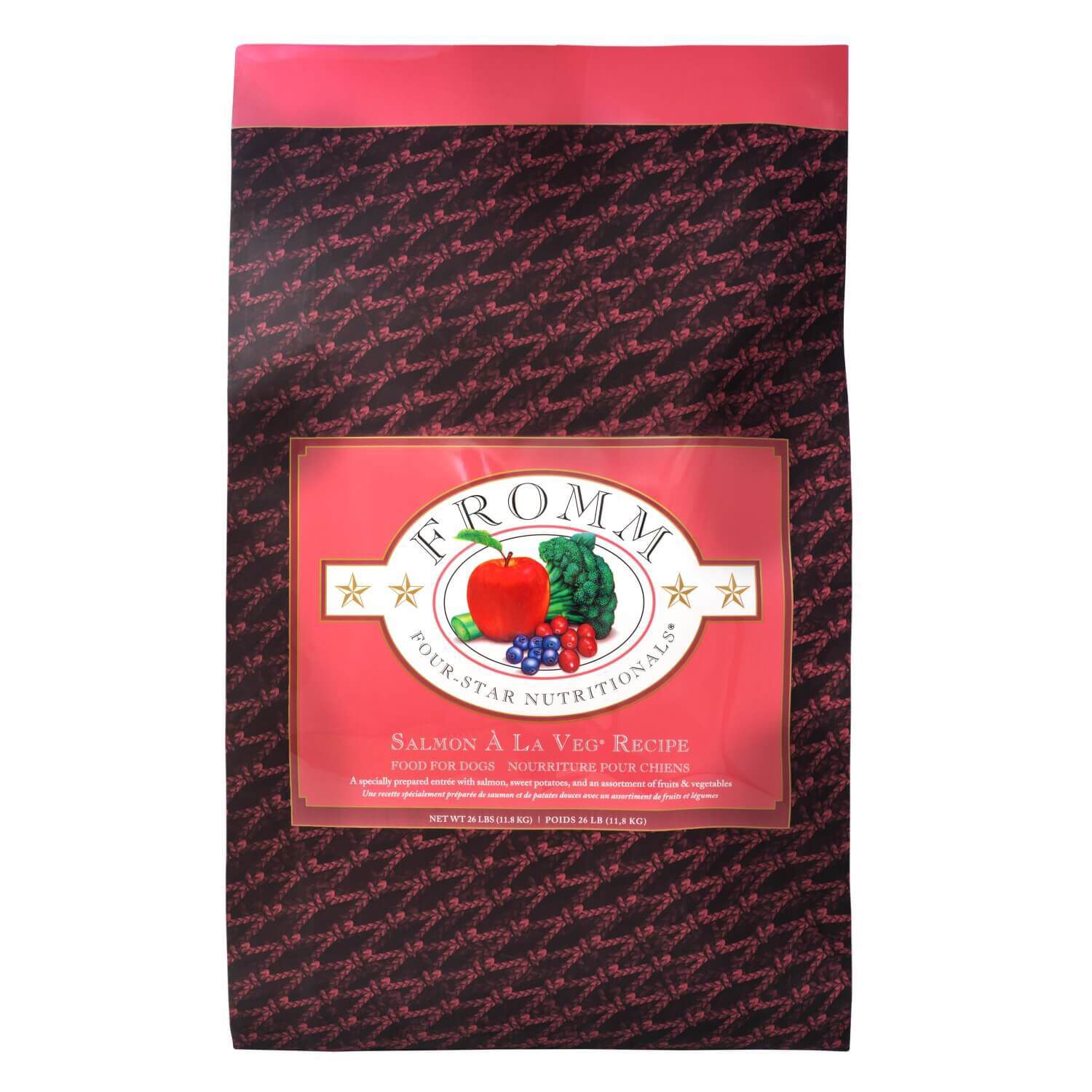 Fromm Four-Star Salmon à La Veg Dog Food - 26 Lb Bag 26lb | Pet Supermarket