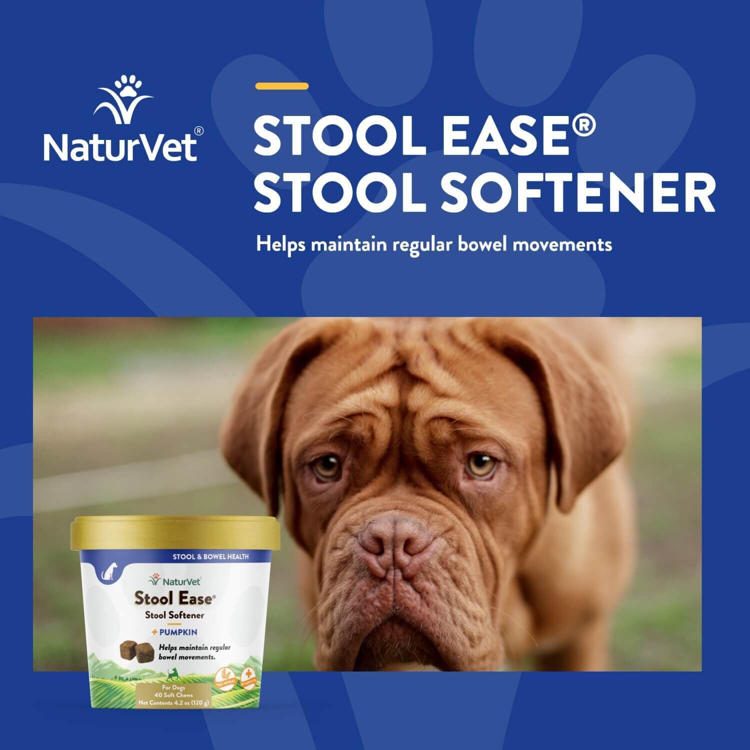 Stool Ease Stool Softener Soft Chews 40ct | Pet Supermarket