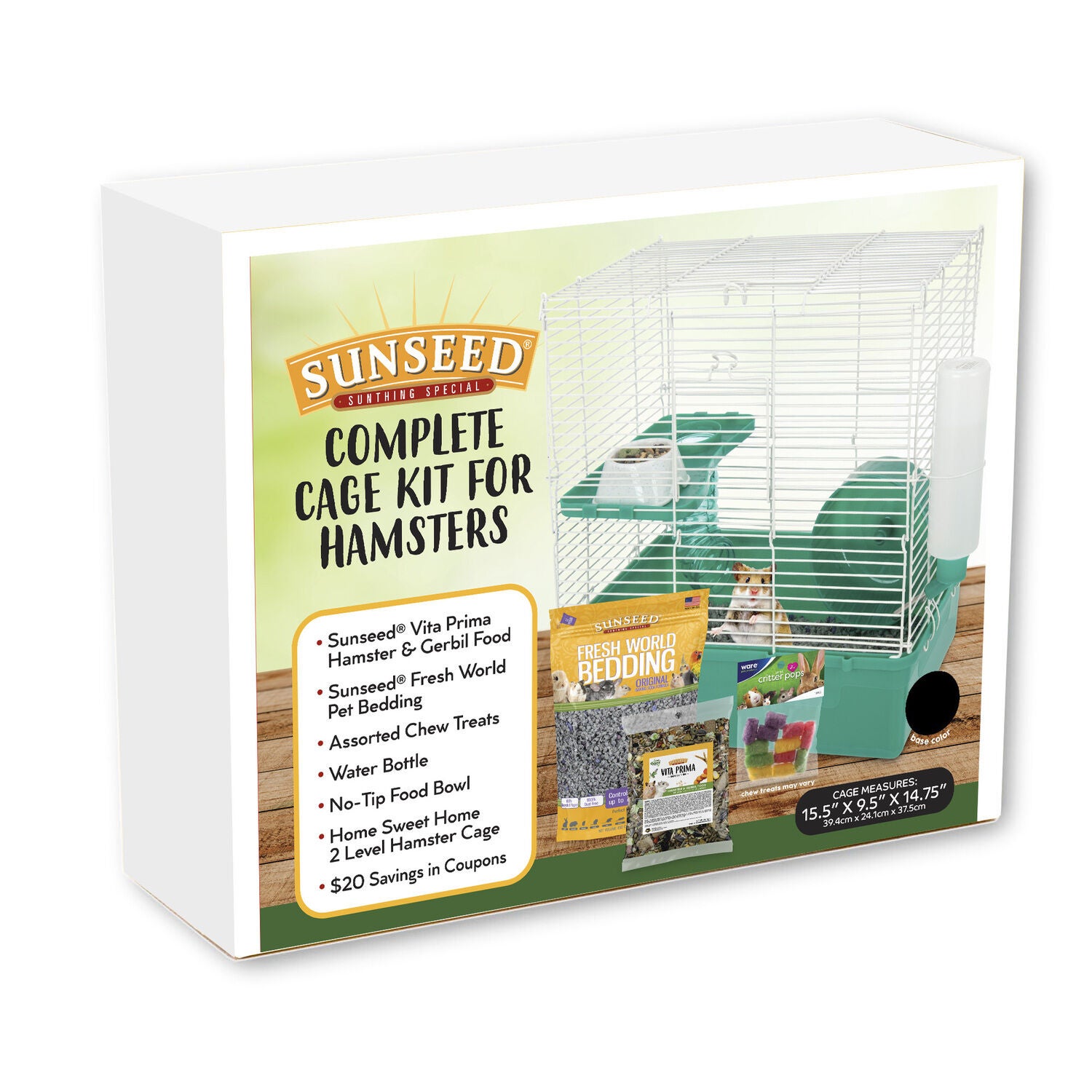 Ware Pet Products Pet Home Sweet Home Sunseed Hamster Cage Starter Kit ...