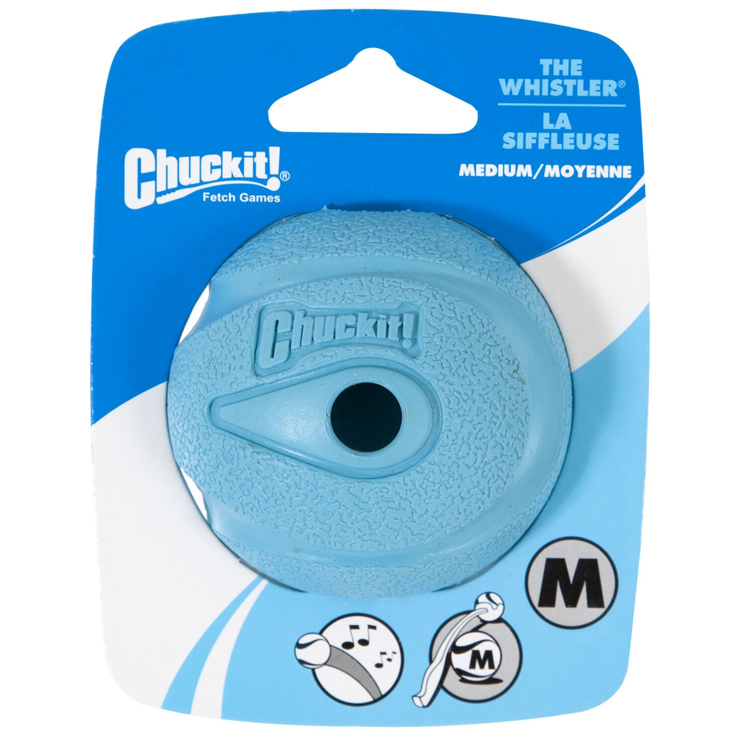 blue chuckit ball