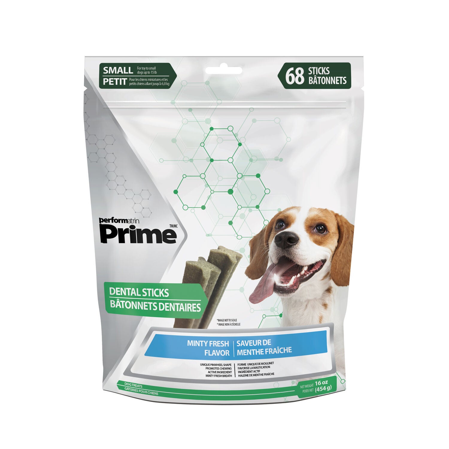 Dental Sticks Minty Fresh Flavor Small Dog Treats, 16Oz/68 Sticks 16oz ...
