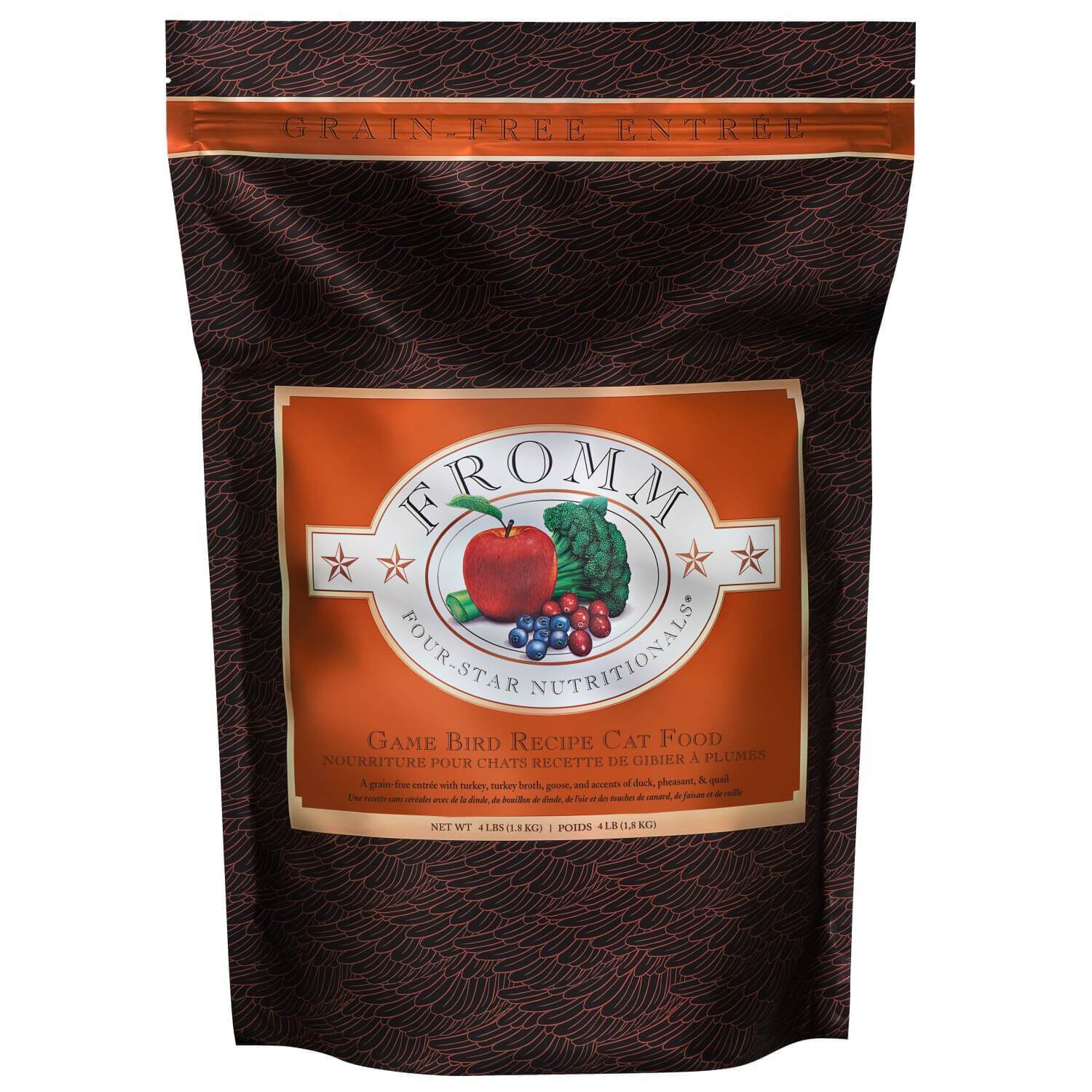 Fromm Four-Star Nutritionals Game Bird Cat Food - Premium Dry Cat Food ...