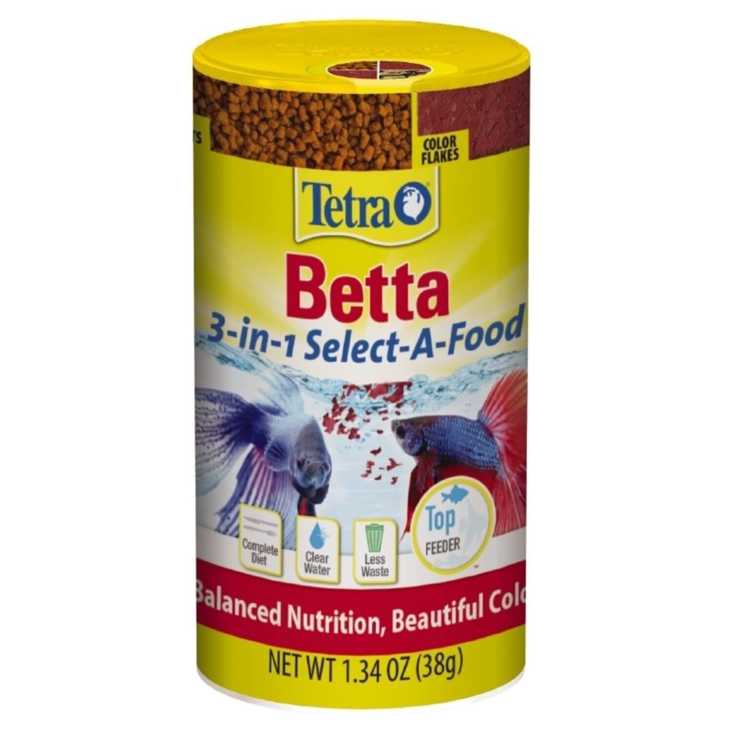 Tetra Bettamin Select-A-Food 1.34 Oz Fish Food | Pet Supermarket