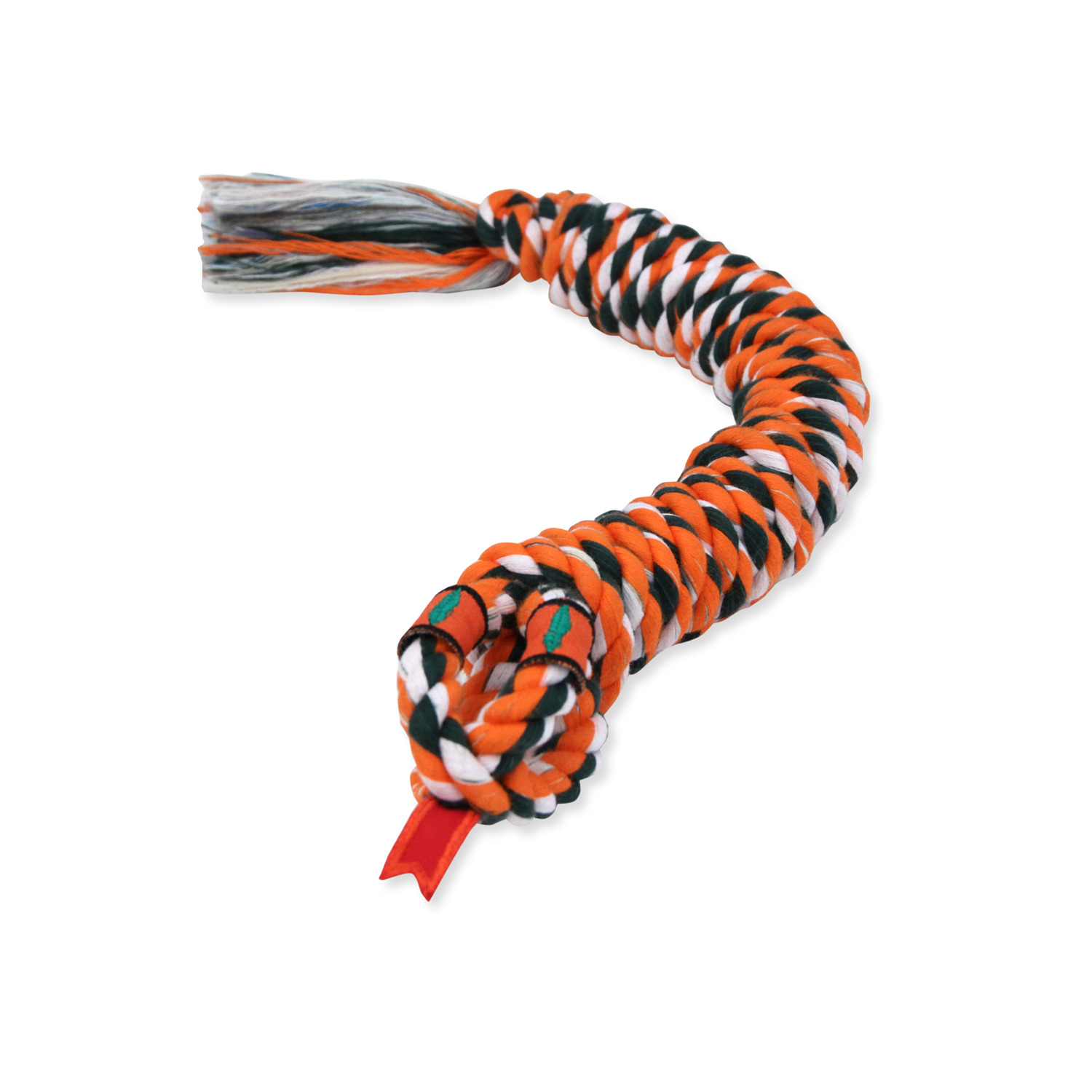 Mammoth Medium Snakebiter Shorty Dog Toy, 18" 1ea | Pet Supermarket