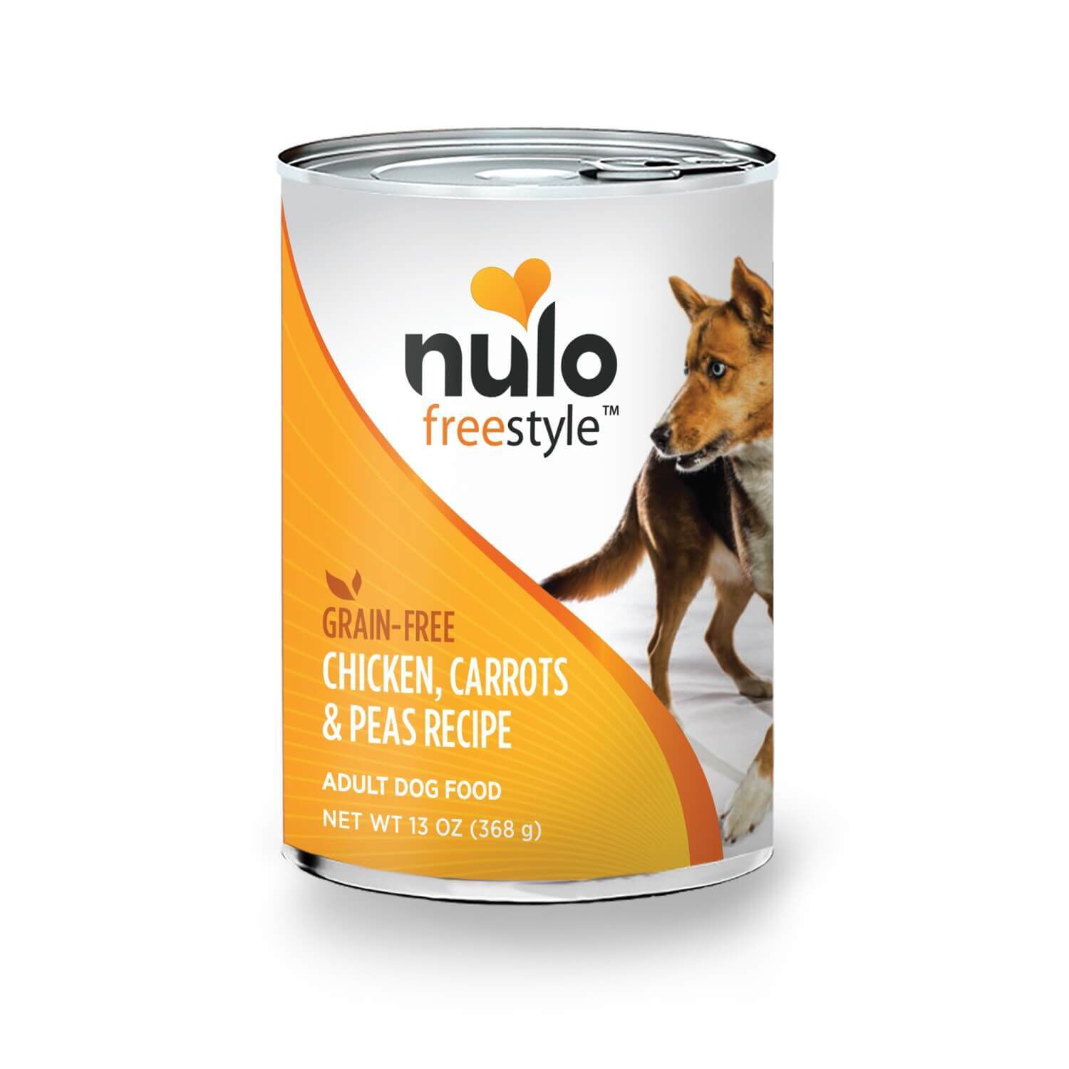 Nulo Freestyle Grain-Free Chicken, Peas, - Carrots Wet Dog Food 13oz ...