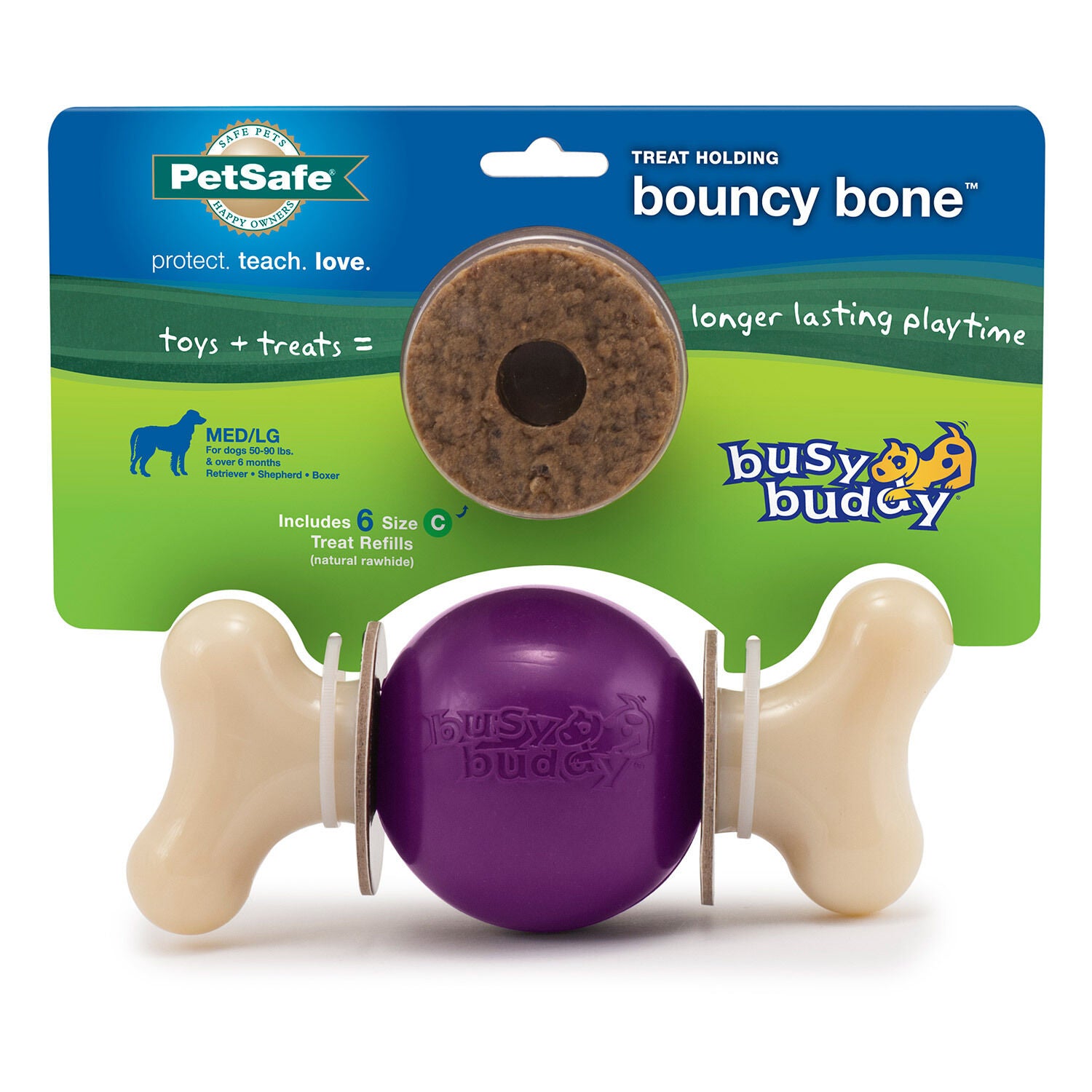 Petsafe Busy Buddy® Bouncy Bone™ Dog Toy | Pet Supermarket