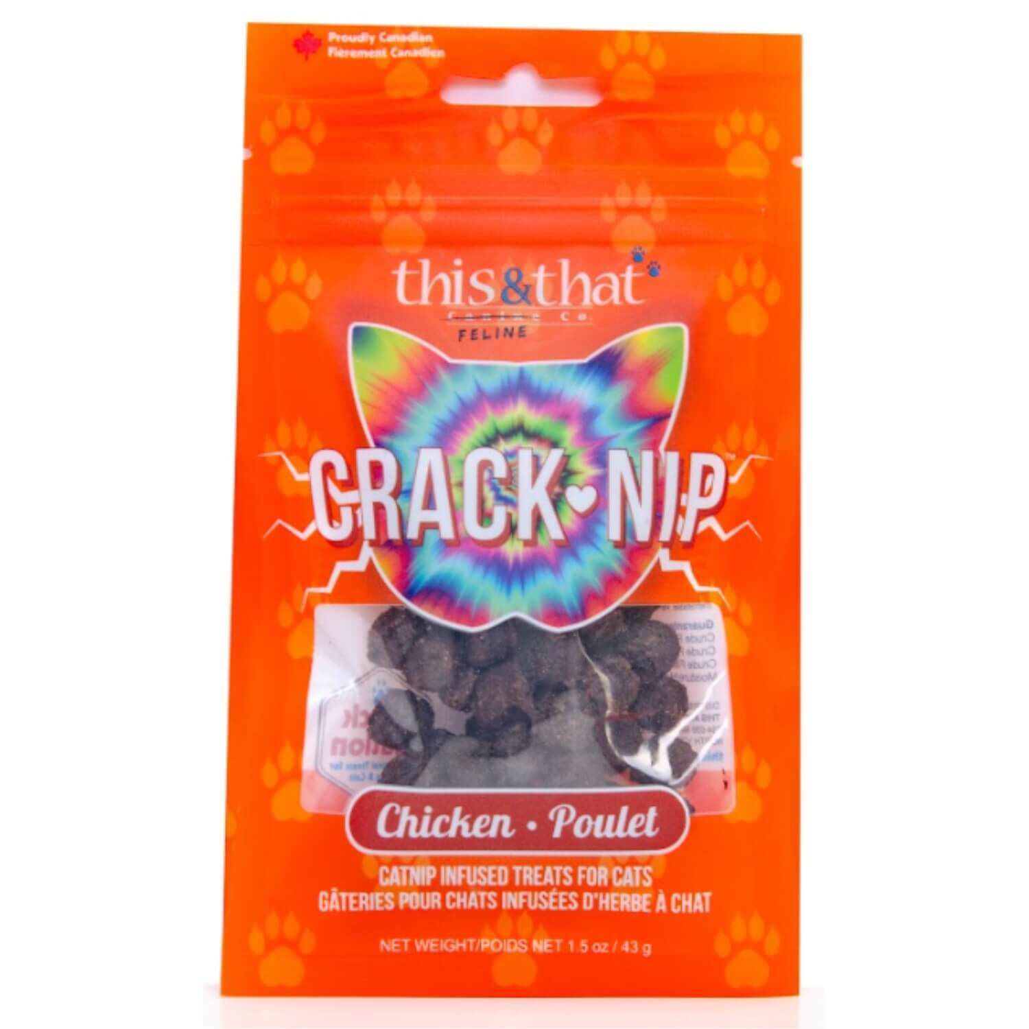 This - That Canine Co Crack-Nip Catnip Infused Chicken Cat Treats | Pet ...