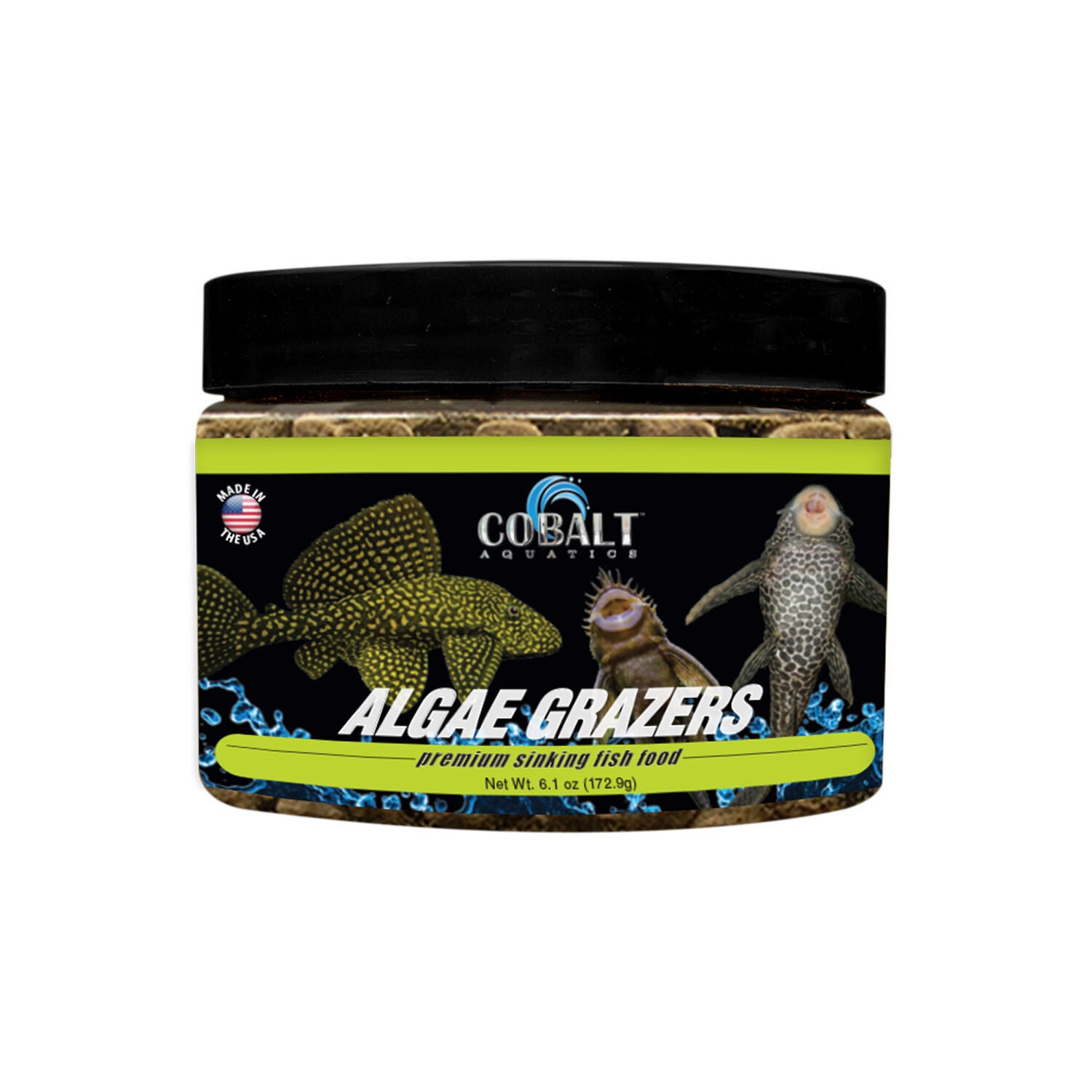 Cobalt Algae Grazers Pellets For Fish 6.1oz | Pet Supermarket