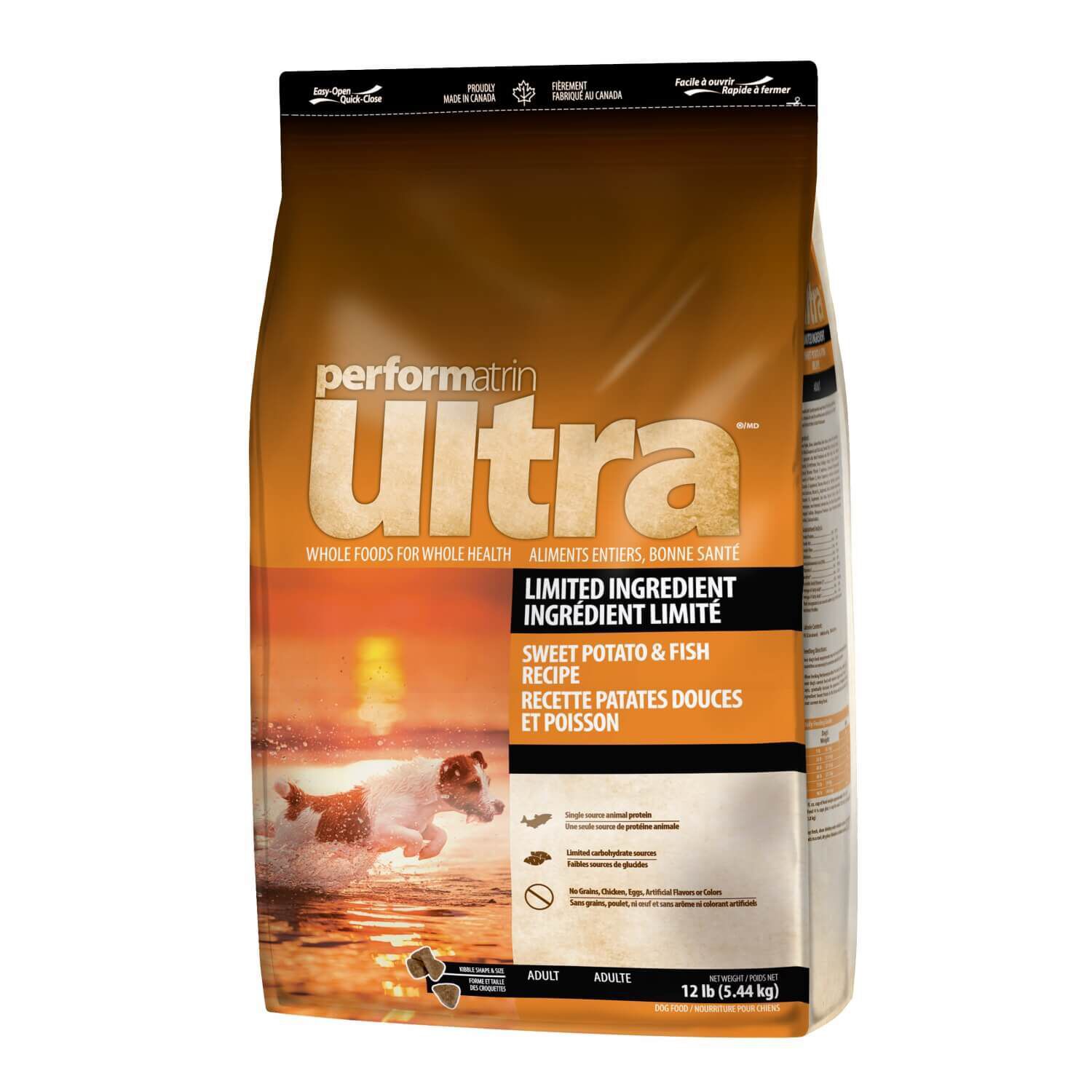 Performatrin Ultra Limited Ingredient Sweet Potato & Fish Dog Food ...