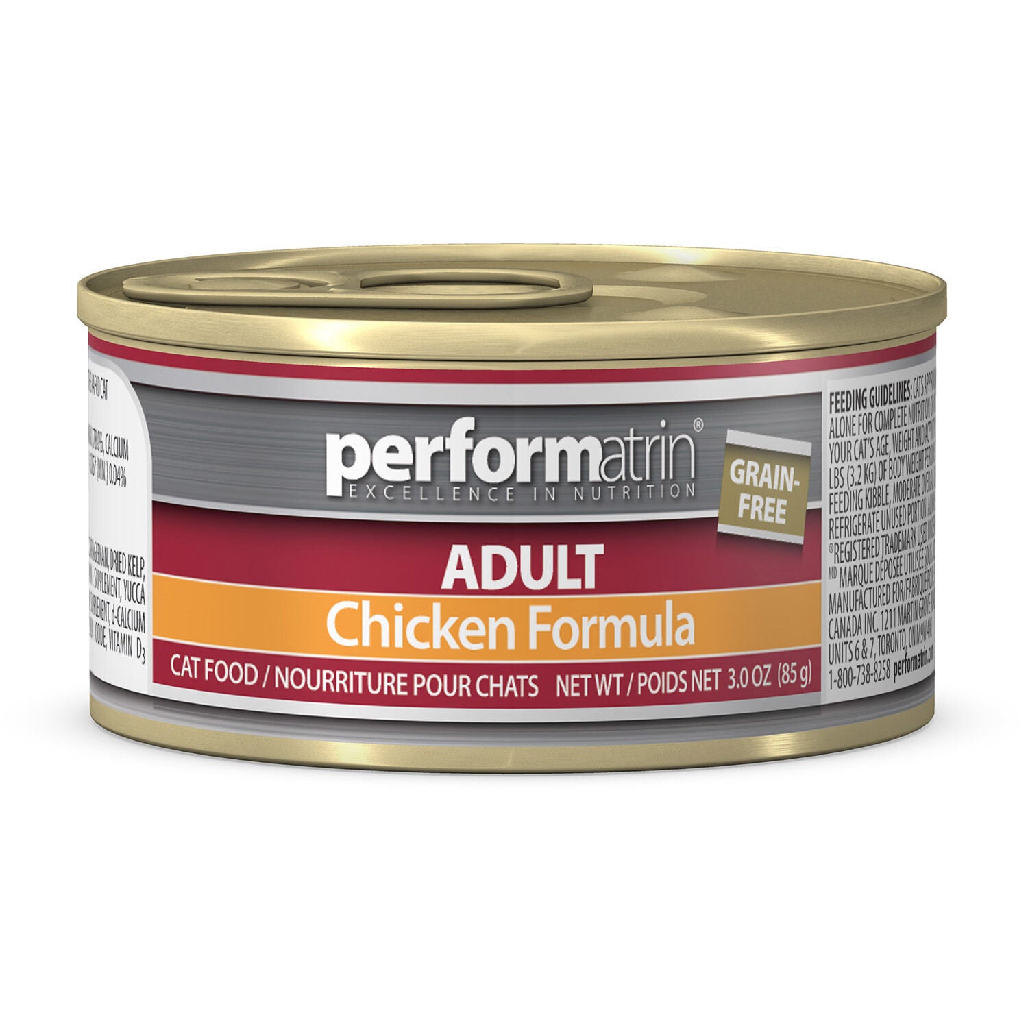Adult Grain-Free Chicken Formula Cat Food 13.2oz-12Pack | Pet Supermarket