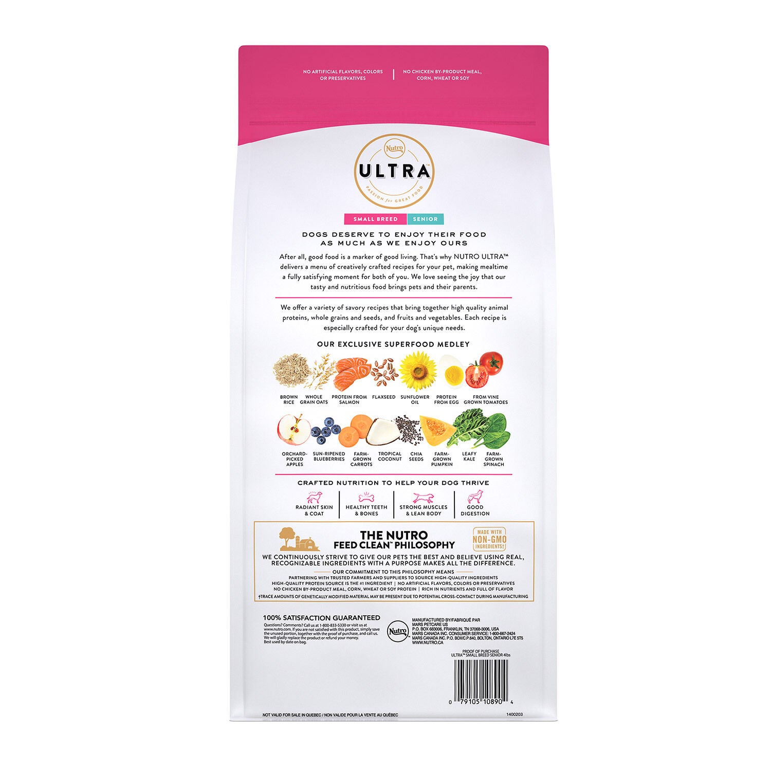 Nutro Ultra Small Breed Adult Weight Management Dog Food | Pet Supermarket