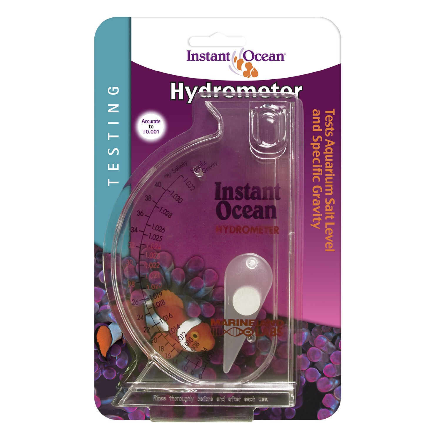Instant Ocean Hydrometer Water Tester For Aquariums 1ea | Pet Supermarket
