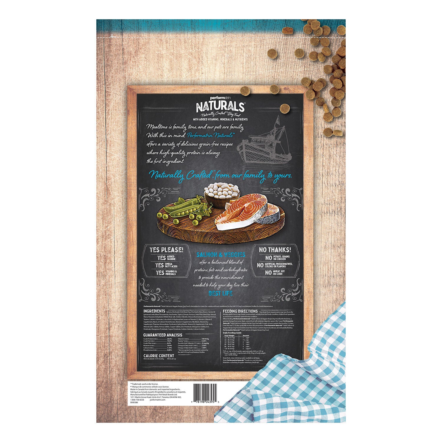 Adult Salmon & Veggies Recipe Dog Food 4lb | Pet Supermarket