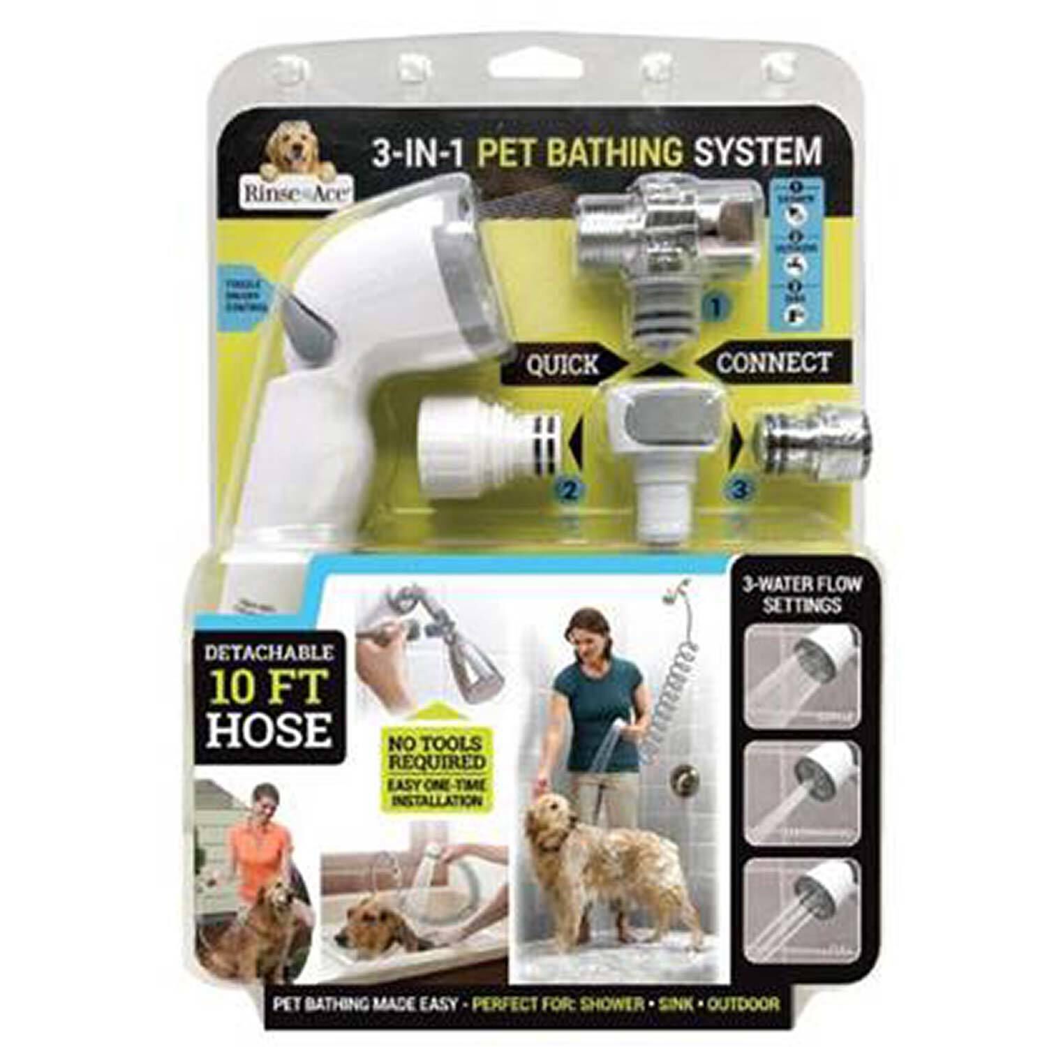 Rinse Ace 3In1 Indoor/Outdoor Pet Bathing System | Pet Supermarket