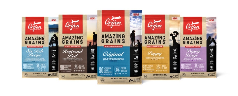 ORIJEN Amazing Grains Dog Food | Pet Supermarket
