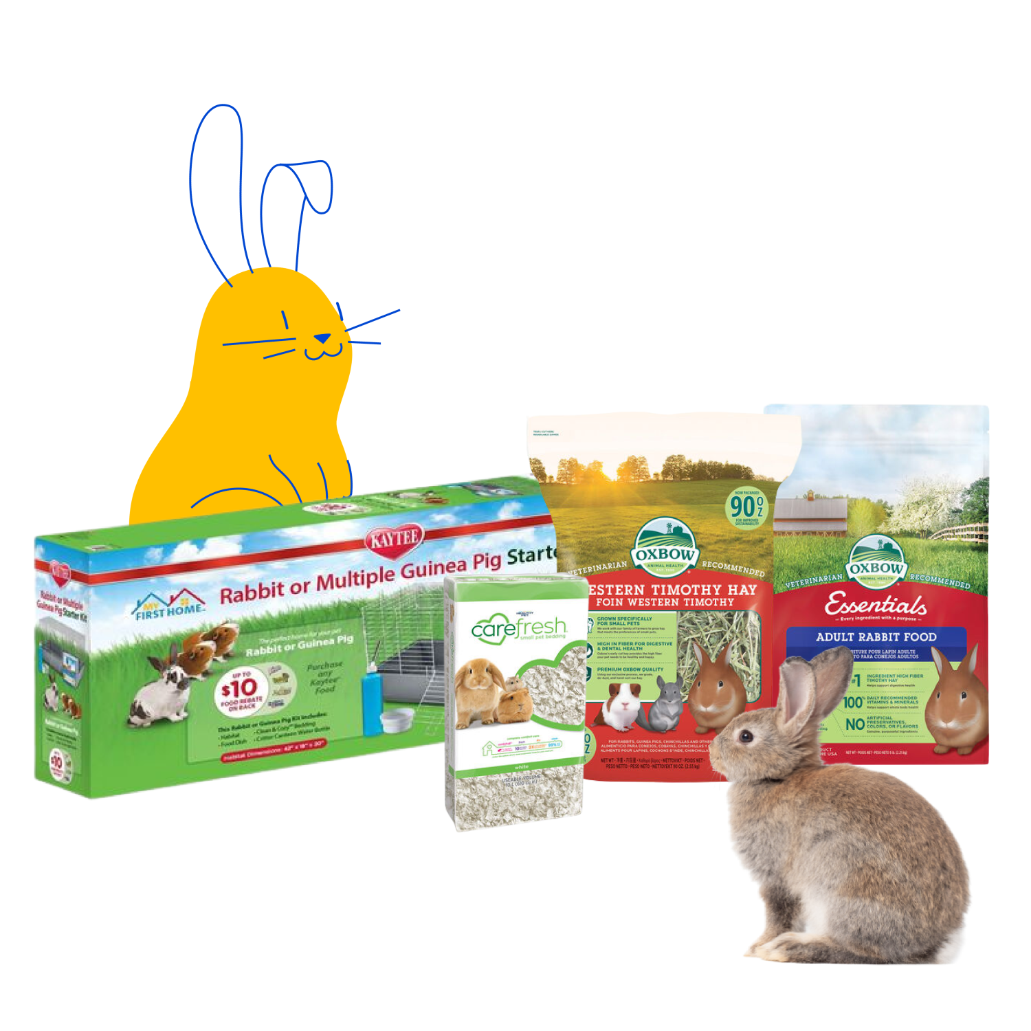 Rabbit Supplies Set | Pet Supermarket